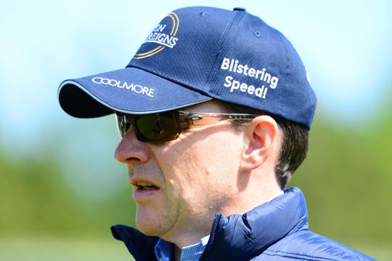 Aidan Obrien Ballydoyle Stables Trainer Aidan Editorial Stock Photo ...