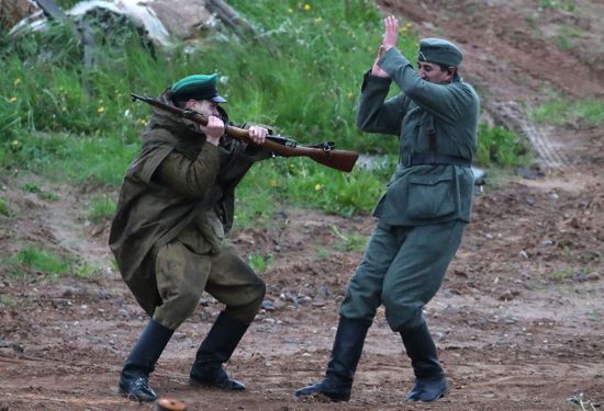 Members Military Historical Clubs Dressed Nazi Editorial Stock Photo ...