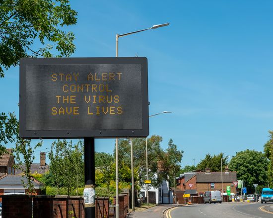 Stay Alert Control Virus Save Lives Editorial Stock Photo - Stock Image ...