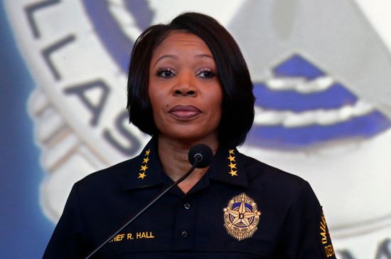 Dallas Police Chief Renee Hall Speaks Editorial Stock Photo - Stock ...
