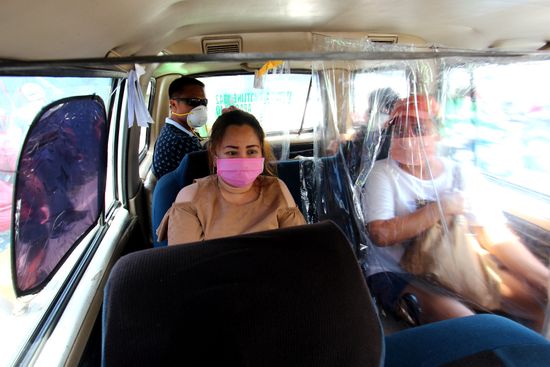 Passengers Took Uv Express Public Transport Editorial Stock Photo ...
