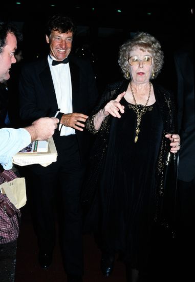 Norman Bowler Sheila Mercier Emmerdale 1995 Editorial Stock Photo ...