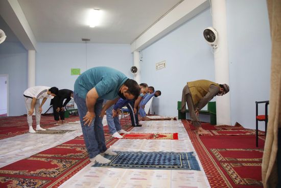 Imam Farouk Mohamed R Praying Mosque Editorial Stock Photo - Stock ...