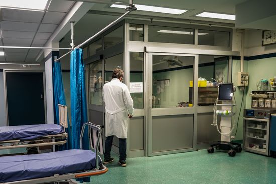 Shock Room First Aid Codogno Hospital Editorial Stock Photo - Stock ...