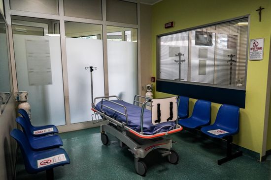 Sanitized Area First Aid Codogno Hospital Editorial Stock Photo - Stock ...