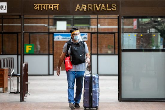 Nepalese Citizen Myanmar Wearing Facial Mask Editorial Stock Photo ...