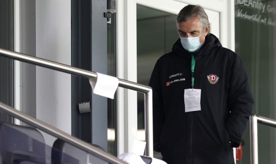 Dresdens Sports Director Ralf Minge Reacts Editorial Stock Photo ...