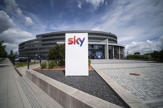 Headquarters Media Group Sky Unterfoehring Near Editorial Stock Photo ...