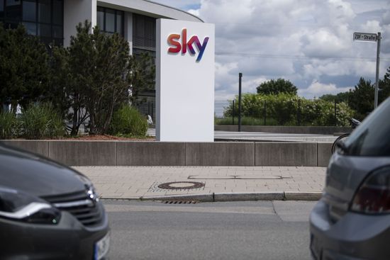 Headquarters Media Group Sky Unterfoehring Near Editorial Stock Photo ...