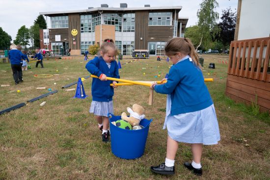 Reception Pupils Landywood Primary School Use Editorial Stock Photo ...
