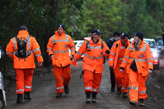 Victorias State Emergency Service Ses Personnel Editorial Stock Photo ...
