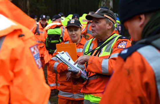 Victorias State Emergency Service Ses Personnel Editorial Stock Photo ...