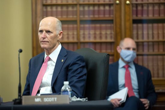 United States Senator Rick Scott Republican Editorial Stock Photo ...
