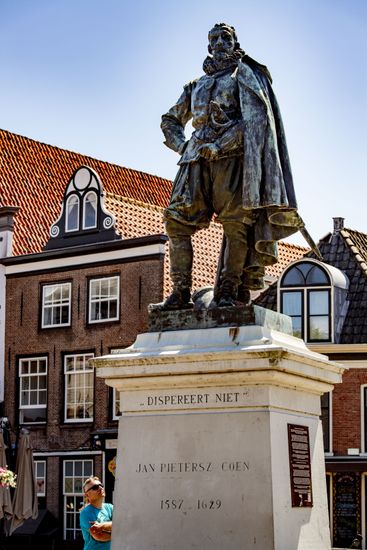 Statue Jan Pieterszoon Coen Dutch Governorgeneral Editorial Stock Photo ...