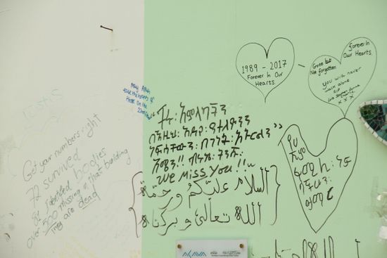 Hand Written Messages On Memorial Wall Editorial Stock Photo - Stock ...