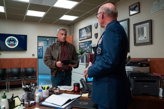 Steve Carell General Mark R Naird Editorial Stock Photo - Stock Image ...