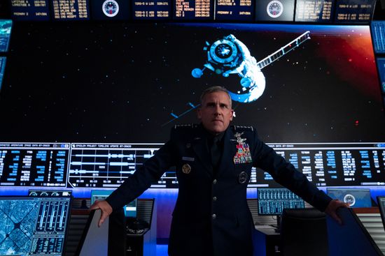 Steve Carell General Mark R Naird Editorial Stock Photo - Stock Image ...