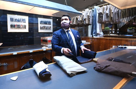 Employees Work Huntsman Savile Tailor Shop Editorial Stock Photo ...