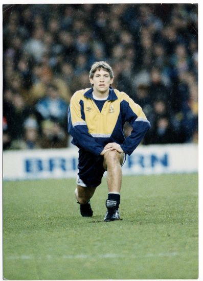Gary Lineker Footballer 1991 Spurs 1 Editorial Stock Photo - Stock ...