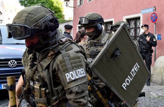 German Special Police Forces Sek Secure Editorial Stock Photo - Stock ...