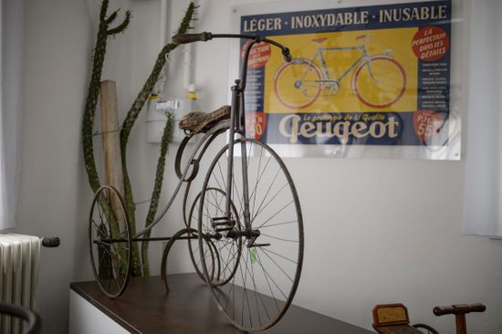 Trike 1880s On Display First Hungarian Editorial Stock Photo - Stock ...