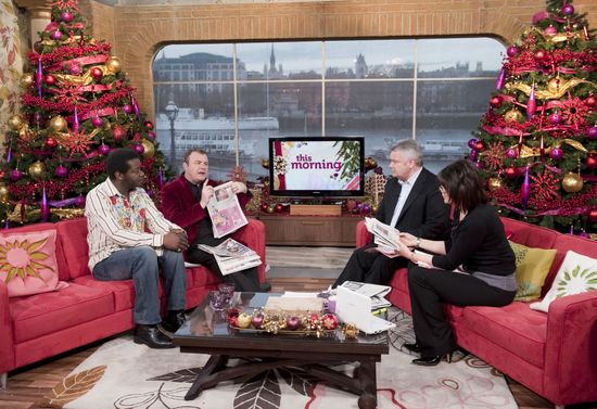 Stephen K Amos Paul Ross Eamonn Editorial Stock Photo - Stock Image ...