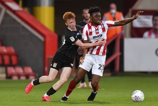 Rohan Ince Cheltenham Town Under Pressure Editorial Stock Photo - Stock ...