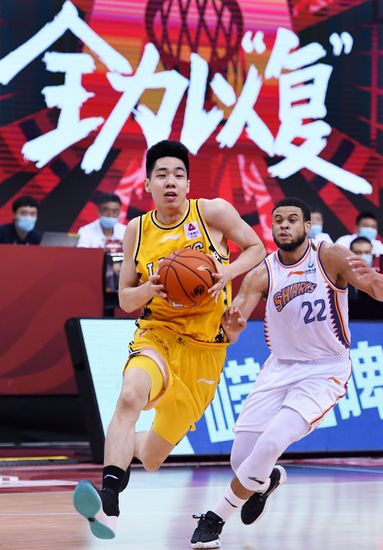 Zhu Junlong L Zhejiang Lions Competes Editorial Stock Photo - Stock ...