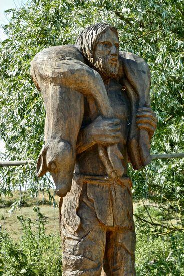 Carved Statue Sunshine Editorial Stock Photo - Stock Image | Shutterstock