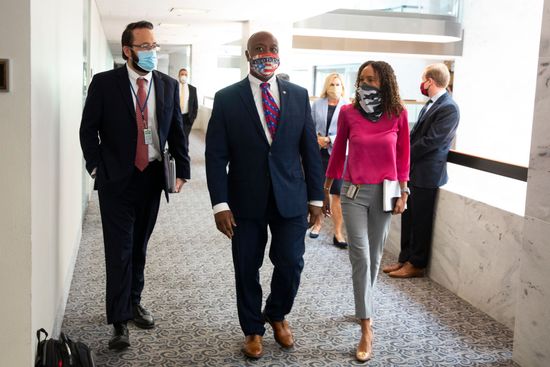 Republican Senator South Carolina Tim Scott Editorial Stock Photo ...