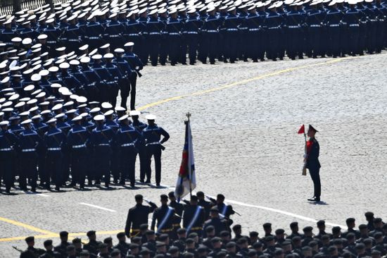 Parade Formations During Military Parade Red Editorial Stock Photo ...