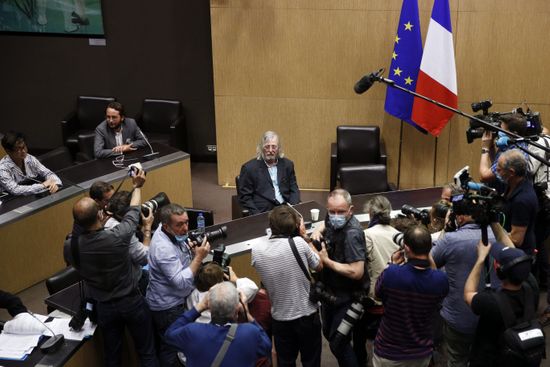 French Professor Didier Raoult Poses Photographs Editorial Stock Photo ...