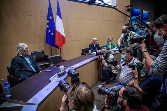 French Professor Didier Raoult Poses Photographs Editorial Stock Photo ...