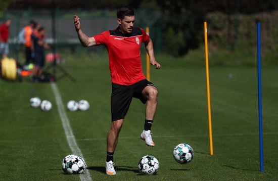 Mouscrons Alessandro Ciranni Pictured Action During - Foto de stock de ...
