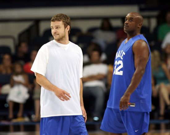 Justin Timberlake On Court Demonstrating His Editorial Stock Photo ...