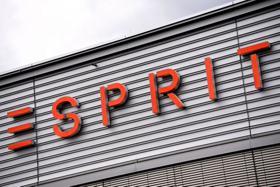Logo Esprit Fashion Chain Companys Outlet Editorial Stock Photo - Stock ...
