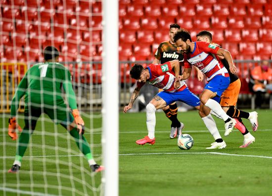 Granada Cf Players Carlos Neva German Editorial Stock Photo - Stock ...