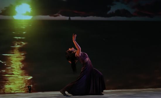 Syrian Dancer Samah Ghanem Performs During Editorial Stock Photo ...