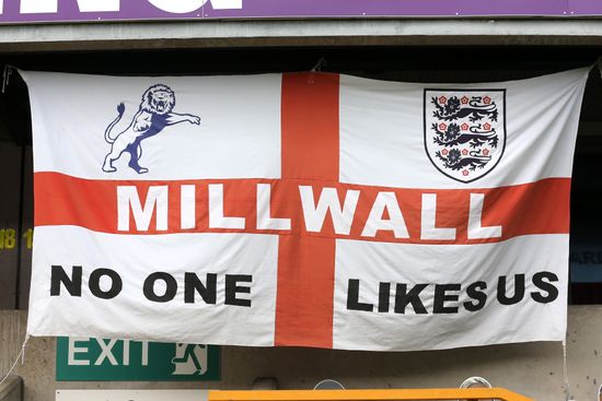 Millwall Fc No One Likes Us Editorial Stock Photo - Stock Image ...