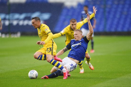 Kristian Pedersen Birmingham City Challenges Connor Editorial Stock ...