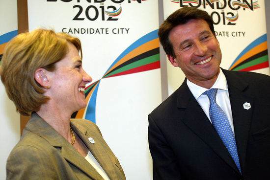 Barbara Cassani Sebastian Coe Lord Coe Editorial Stock Photo - Stock ...