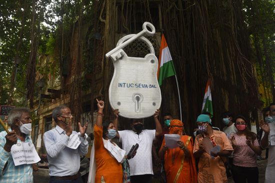 Indian National Trade Union Congress Intuc Editorial Stock Photo ...