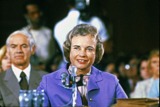 Judge Sandra Day Oconnor Arizona Court Editorial Stock Photo - Stock ...