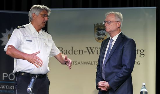 Head Police Headquarters Offenburg Reinhard Rentner Editorial Stock ...