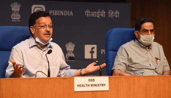 Indian Council Medical Research Icmr Director Editorial Stock Photo ...