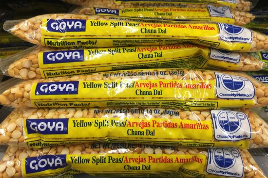 Goya Products Seen On Store Shelf Editorial Stock Photo - Stock Image ...