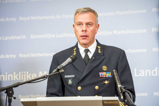 Lieutenant Admiral Rob Bauer Chief Dutch Editorial Stock Photo - Stock ...