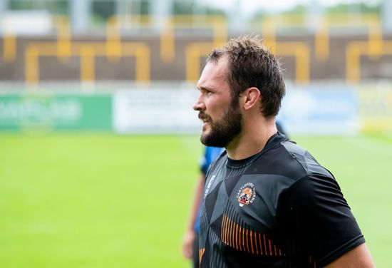 Castleford Tigers George Griffin Trains Clubs Editorial Stock Photo ...