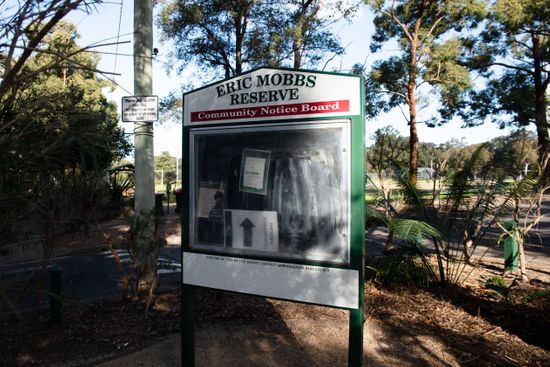 Signage Eric Mobbs Reserve Castle Hill Editorial Stock Photo - Stock ...