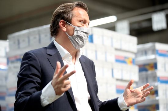 Ceo Rewe Group Lionel Souque Logistics Editorial Stock Photo - Stock ...